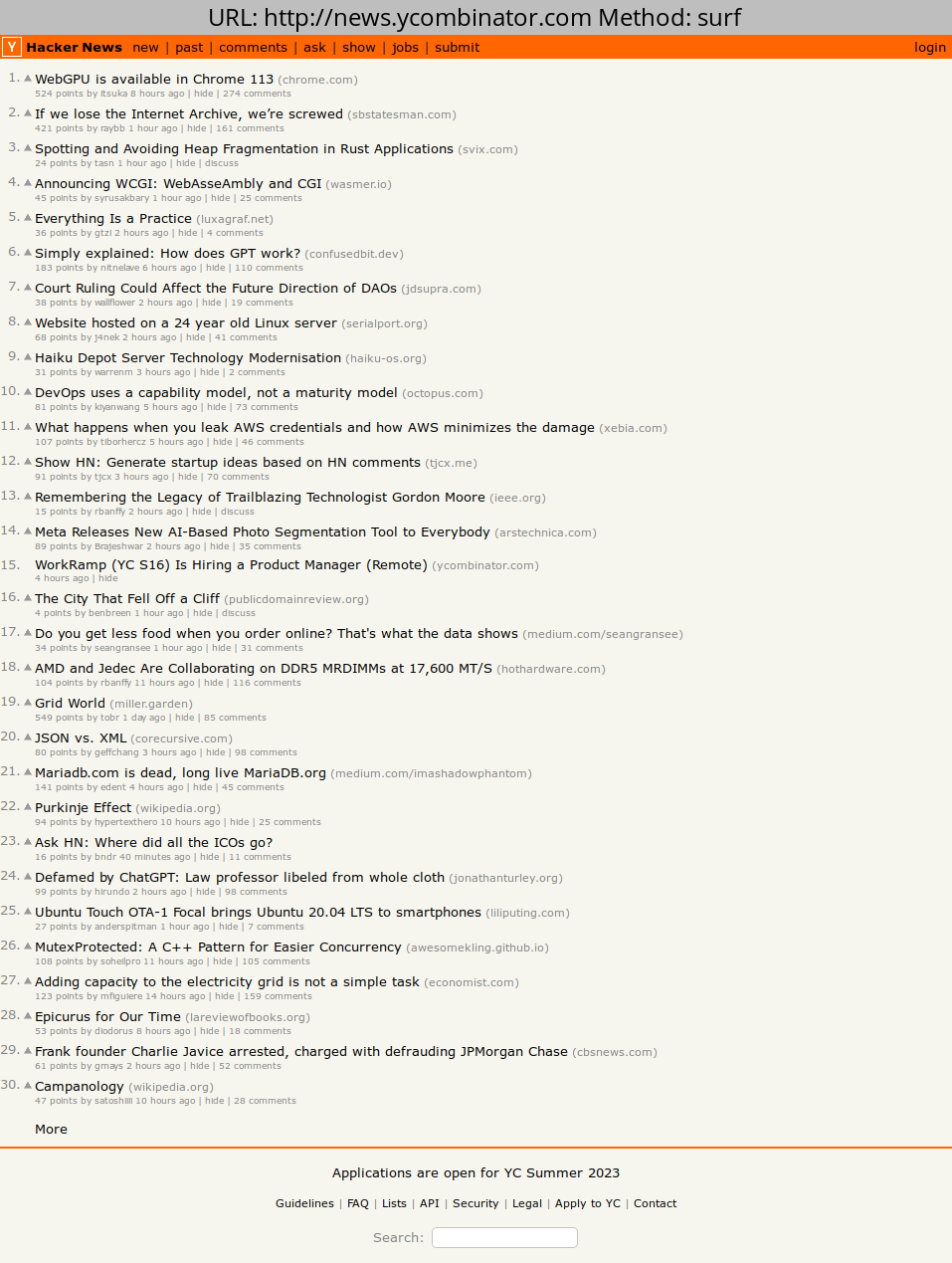 Modern Text (Console) Browsers in 2023 | xkyle.com